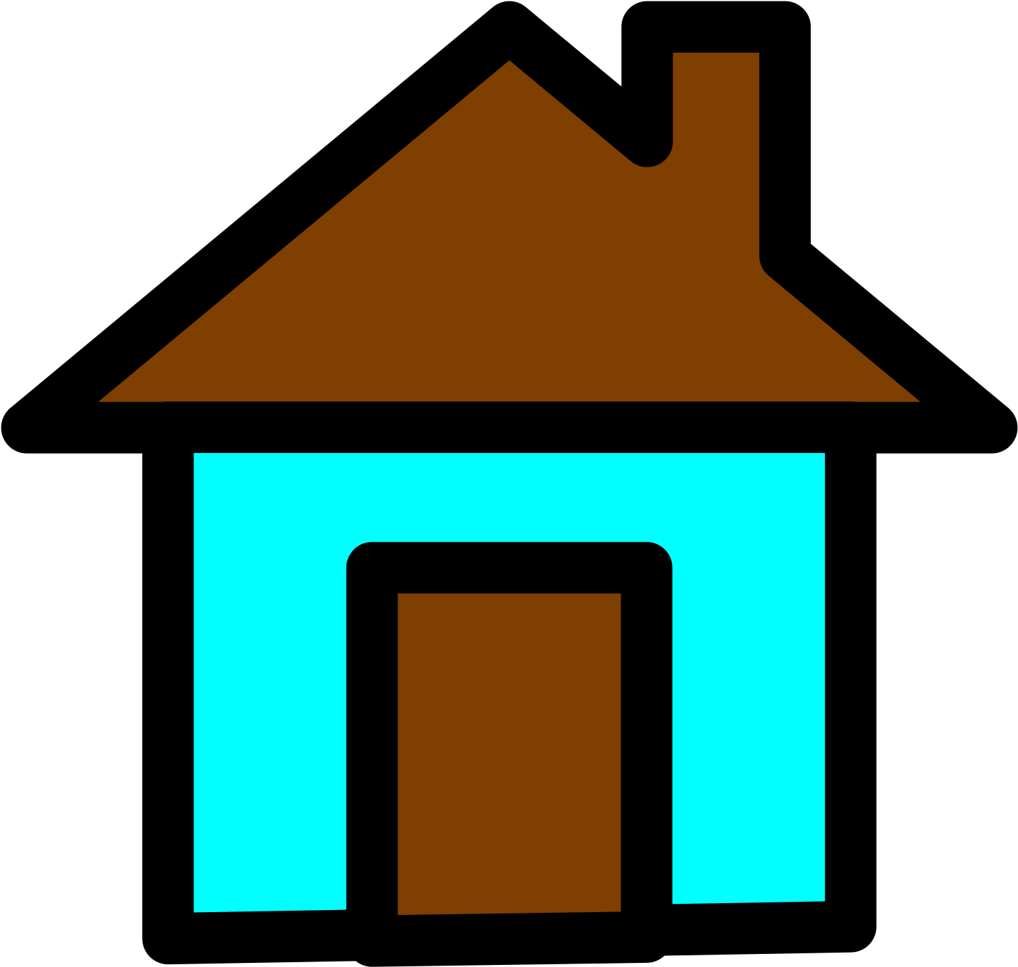 Small - Home Icon Clipart - Full Size Clipart (#424924) - PinClipart