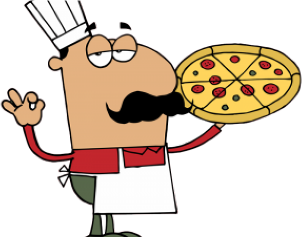 Cartoon Pizza Chef Png Clipart - Full Size Clipart (#427760) - PinClipart