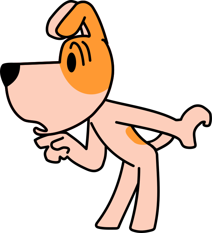 Reksio Concerned By Rones Free Vector - Reksio Vector Clipart - Full ...