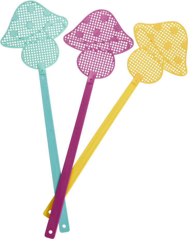 Mushroom Shaped Fly Swatter By Rice Dk Clipart - Full Size Clipart ...