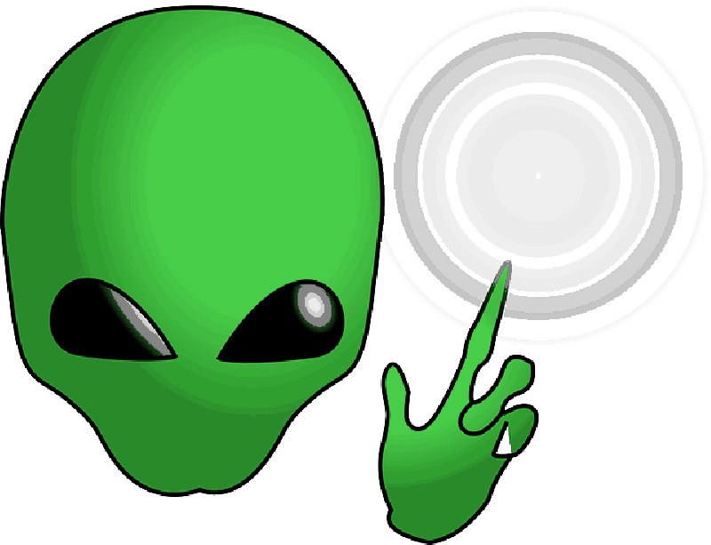 Point, Hand, People, Alien, Face, Cartoon, - Extraterrestrial Life ...