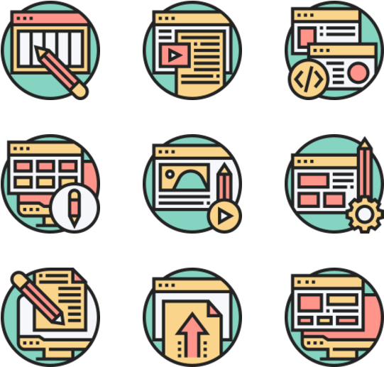 Web Design - Icon Clipart - Full Size Clipart (#4207241) - PinClipart