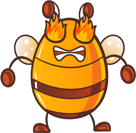Cute Honey Bee - Bee Goodbye Clipart - Full Size Clipart (#4209562 ...