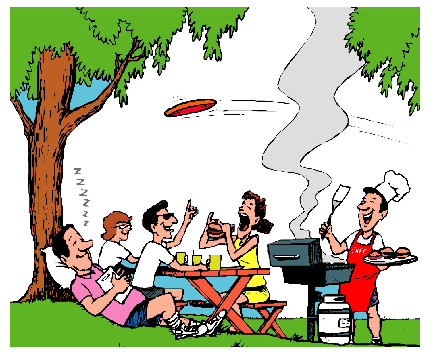 Barbecue Animation Anime - Portable Network Graphics Clipart - Full ...