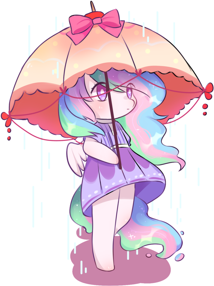 Alicorn Artist Nitrogenowo Chibi Cute Artistnitrogenowo - Umbrella ...