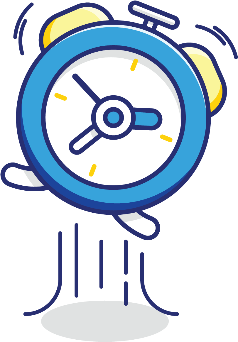 Alarm Clock Jumping Concept - Circle Clipart - Full Size Clipart ...