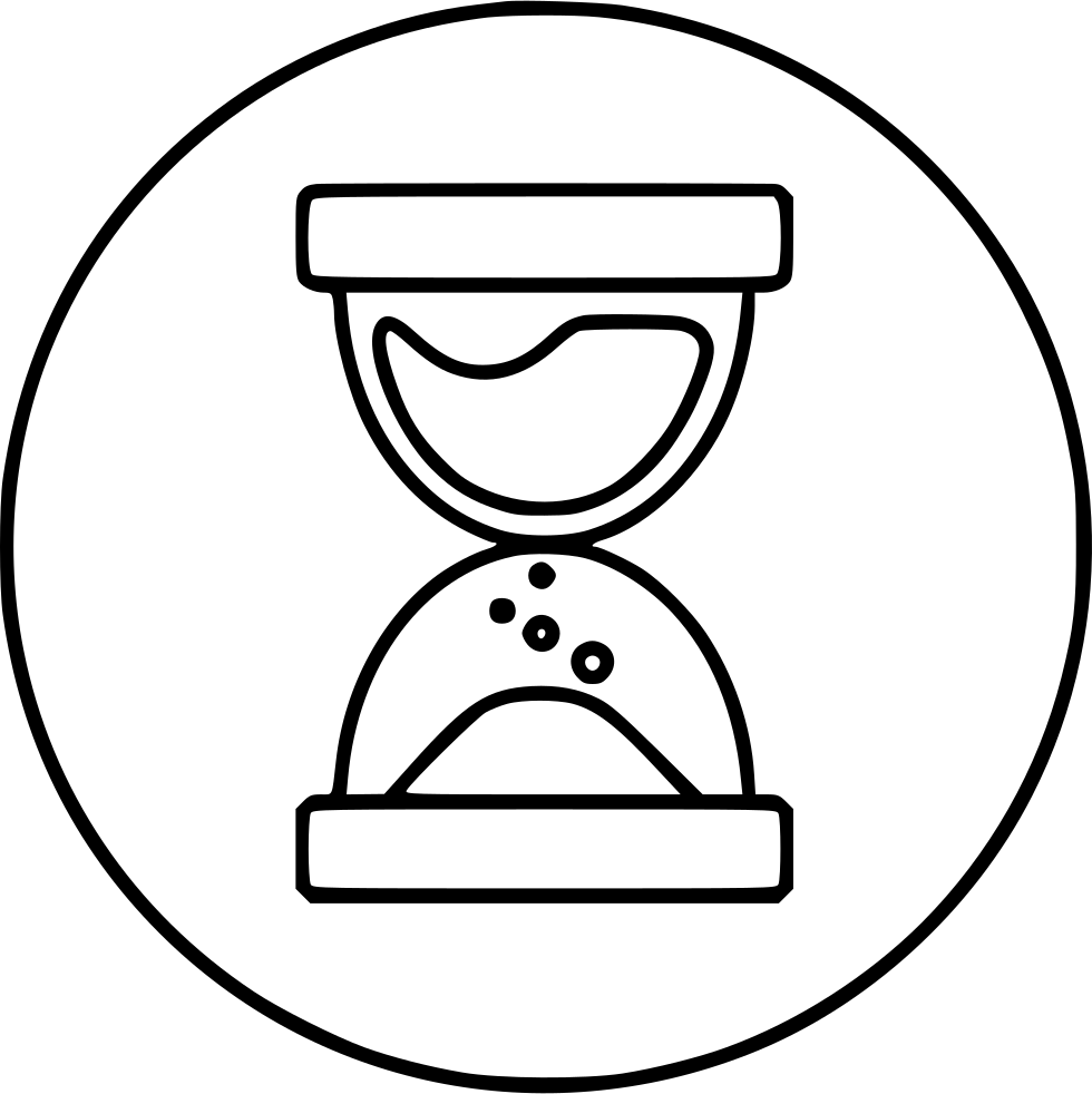 Sand Timer Waiting Idle - Idle Png Icon Clipart - Full Size Clipart ...
