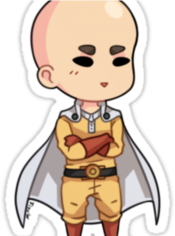Download One Punch Man Clipart Japanese - One Punch Man Chibi Stickers ...