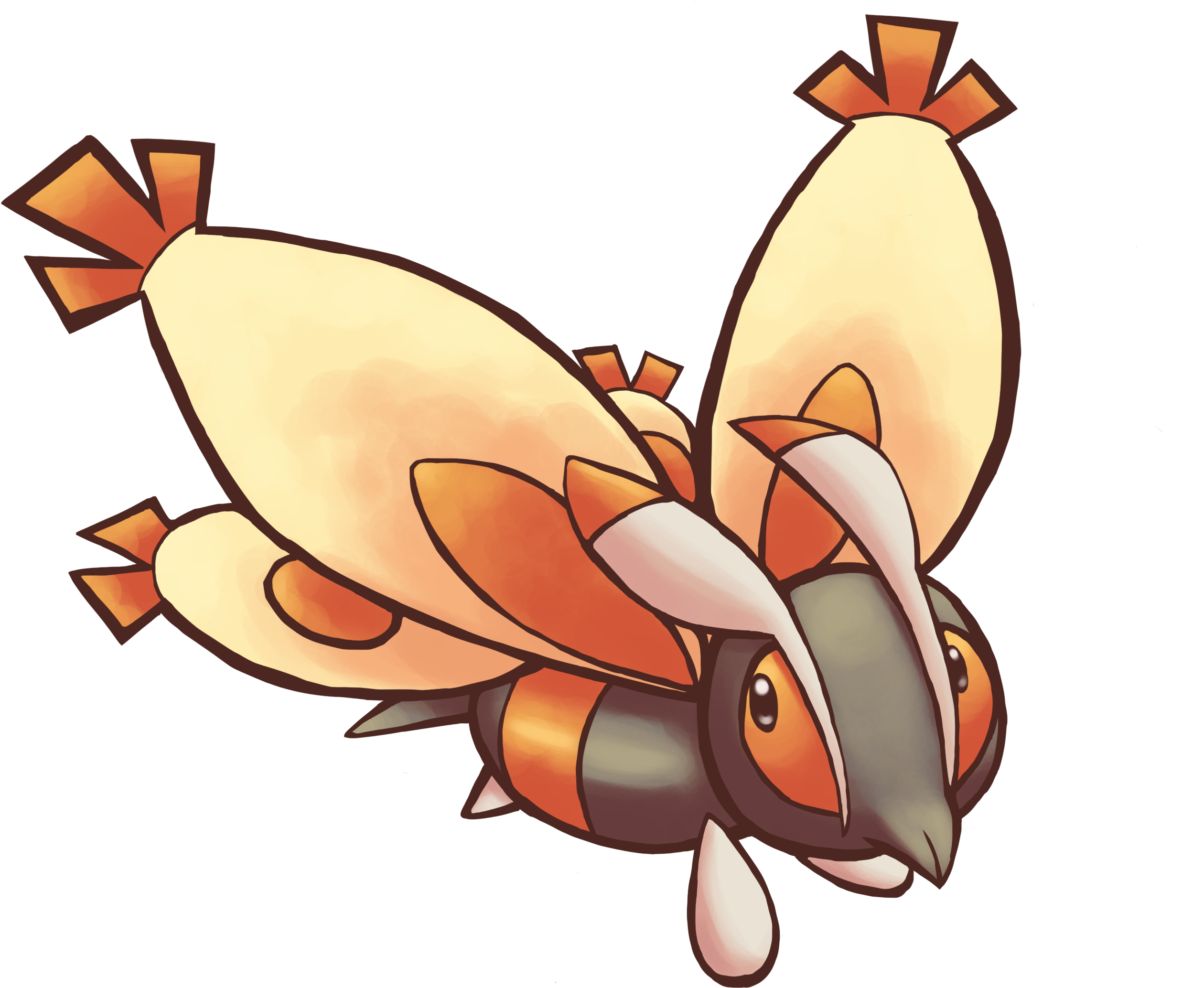 Mothim - Mothim Png Clipart - Full Size Clipart (#4228724) - PinClipart