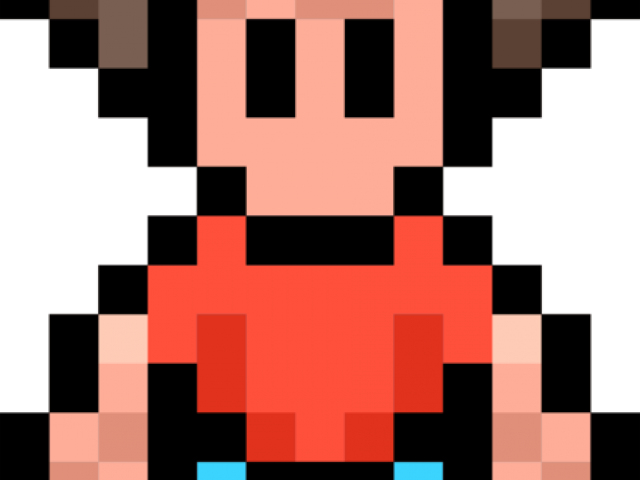 8 Bit Clipart Pixelated - 8 Bit Pixel Character - Png Download - Full ...