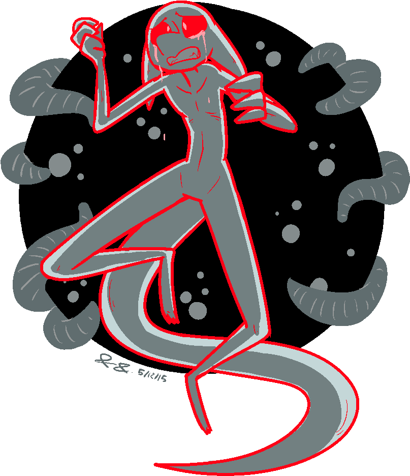 Here's One More Giegue Before I Go To Bed - Illustration Clipart - Full ...