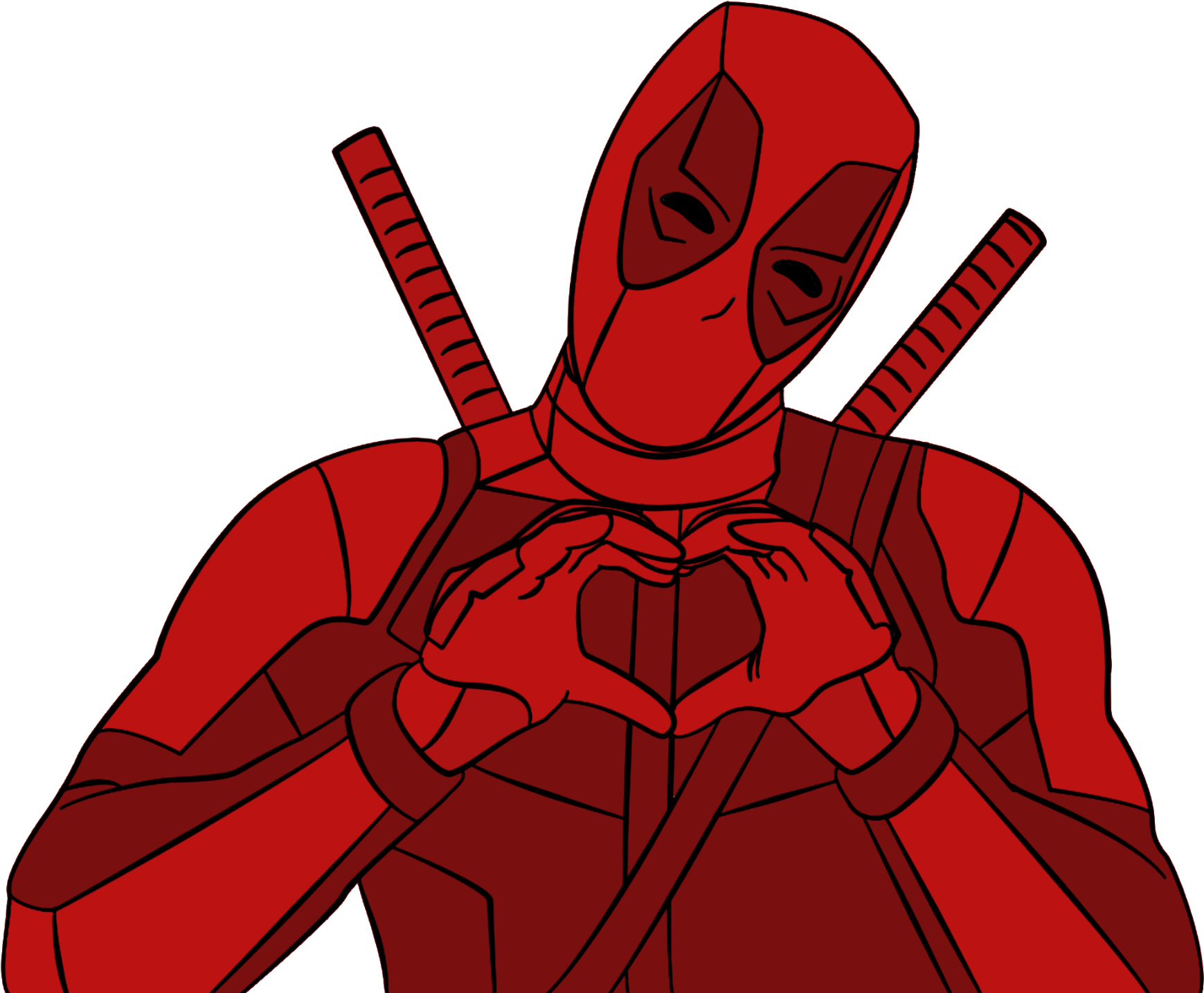 Download Deadpool Sticker Clipart (#4243089) - PinClipart