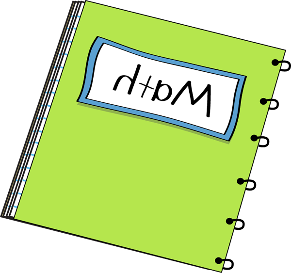 Clipart Of Math, Mathematics And Notebooks - Png Download - Full Size ...