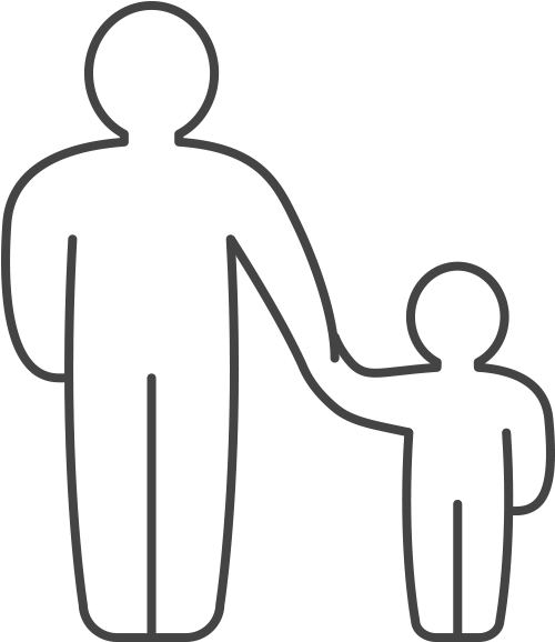 Student Parent Staff - Line Art Clipart - Full Size Clipart (#436084 ...