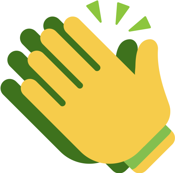 Download U 1 F 44 F Clap - Jpeg Clipart (#436502) - PinClipart