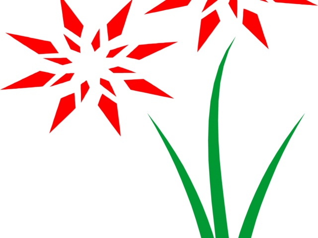 Red Flower Clipart Clip Art - Clip Art - Png Download - Full Size ...