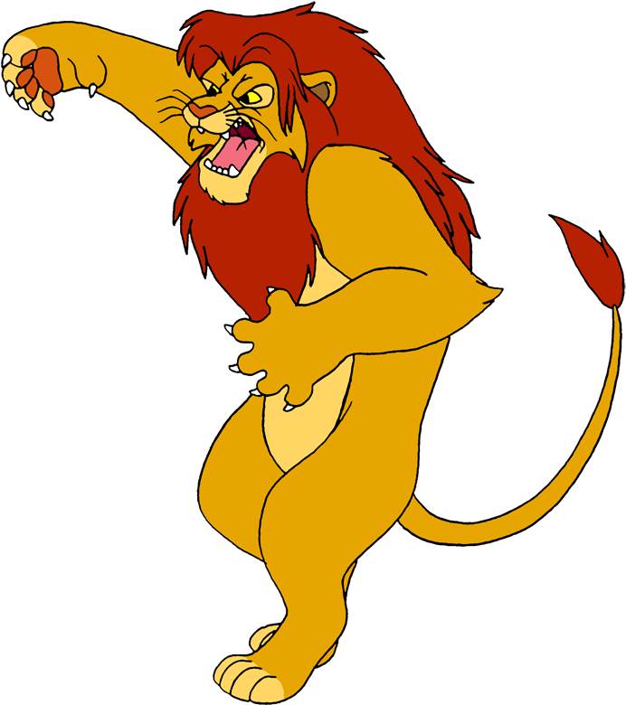 Download Fighting Simba By Lionkingrulez On Clipart Library - Lion King ...