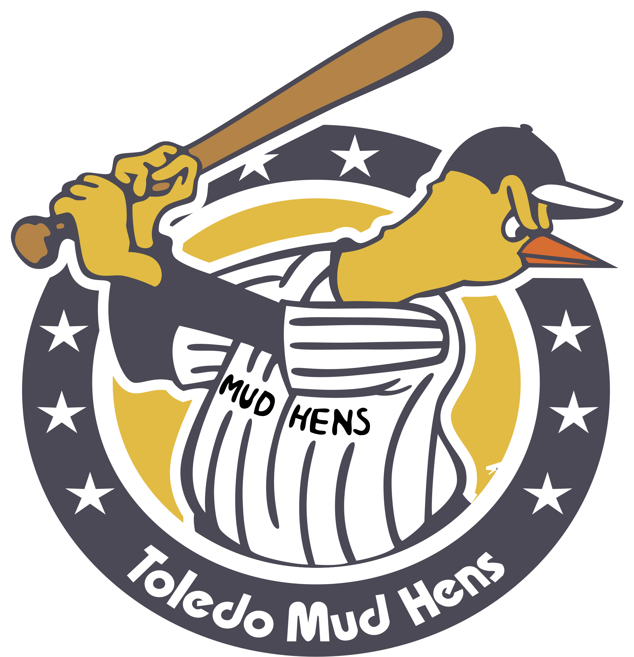 Toledo Mud Hens Logo Png Transparent - Ootp Toledo Mud Hens Clipart ...