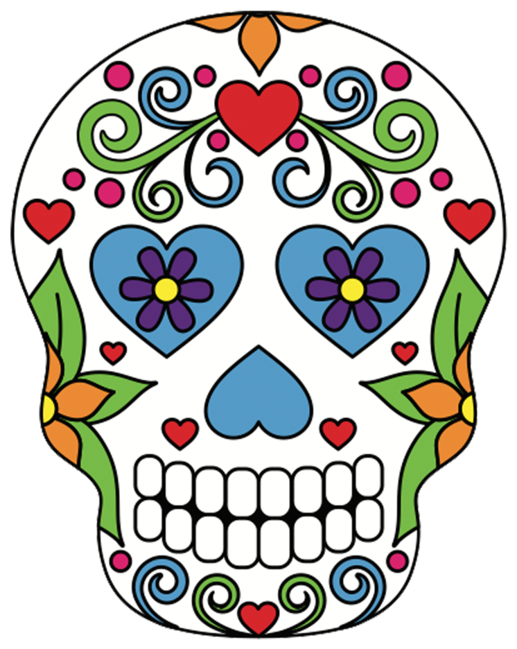 Sugar Skulls - Day Of The Dead Sugar Skull Shirt Great Costume Party ...