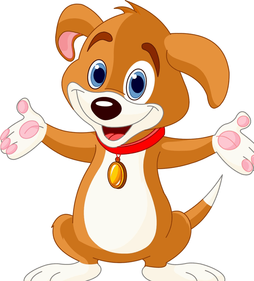 The Four Stages Of Puppy Training - Cute Dog Clipart - Png Download ...