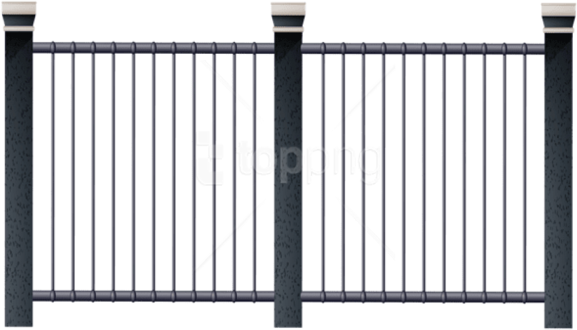 Free Png Download Fence Transparent Clipart Png Photo - Metal Fence ...