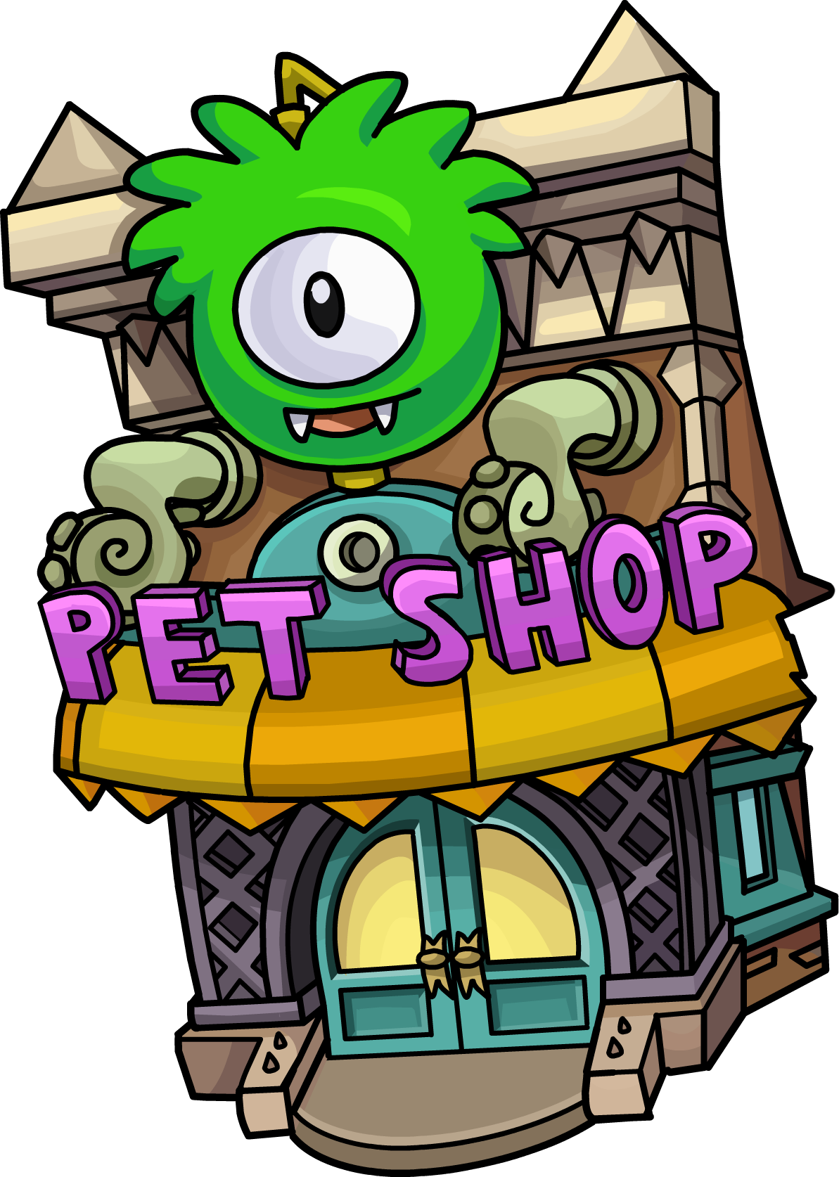 Mu Pet Shop - Cartoon Clipart - Full Size Clipart (#4465410) - PinClipart