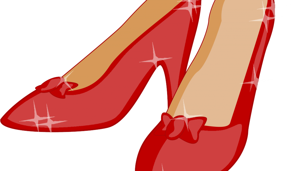 Ruby Red Slippers Icon Clipart - Full Size Clipart (#4471373) - PinClipart