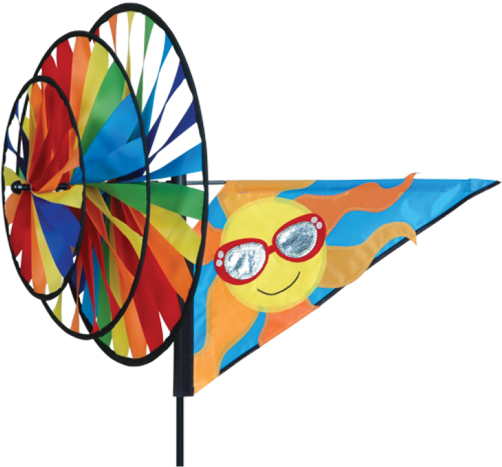 Image Of Triple Wheel Sun Shine Spinner - Circle Clipart - Full Size ...