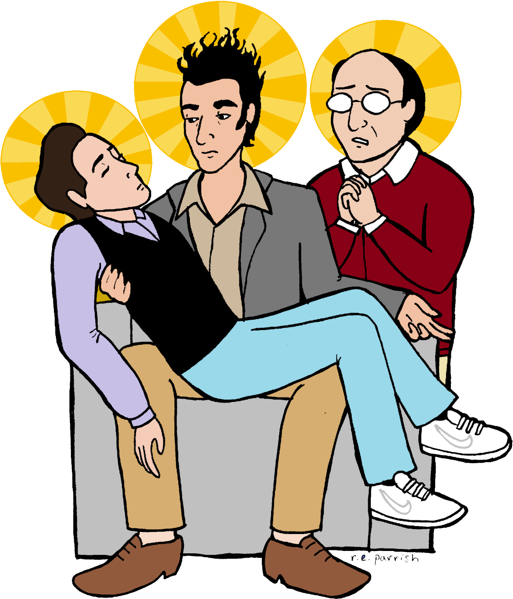 Jerry Seinfeld Transparent - George Costanza Home Clipart - Full Size ...