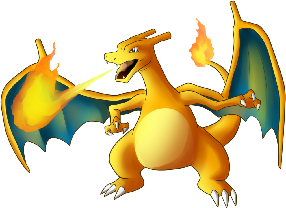 Download Charizard Drawing Fire - Cartoon Clipart (#4490104) - PinClipart