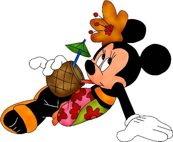 Minnie Mouse Cartoon Images Curious George Coloring - Beach Minnie ...