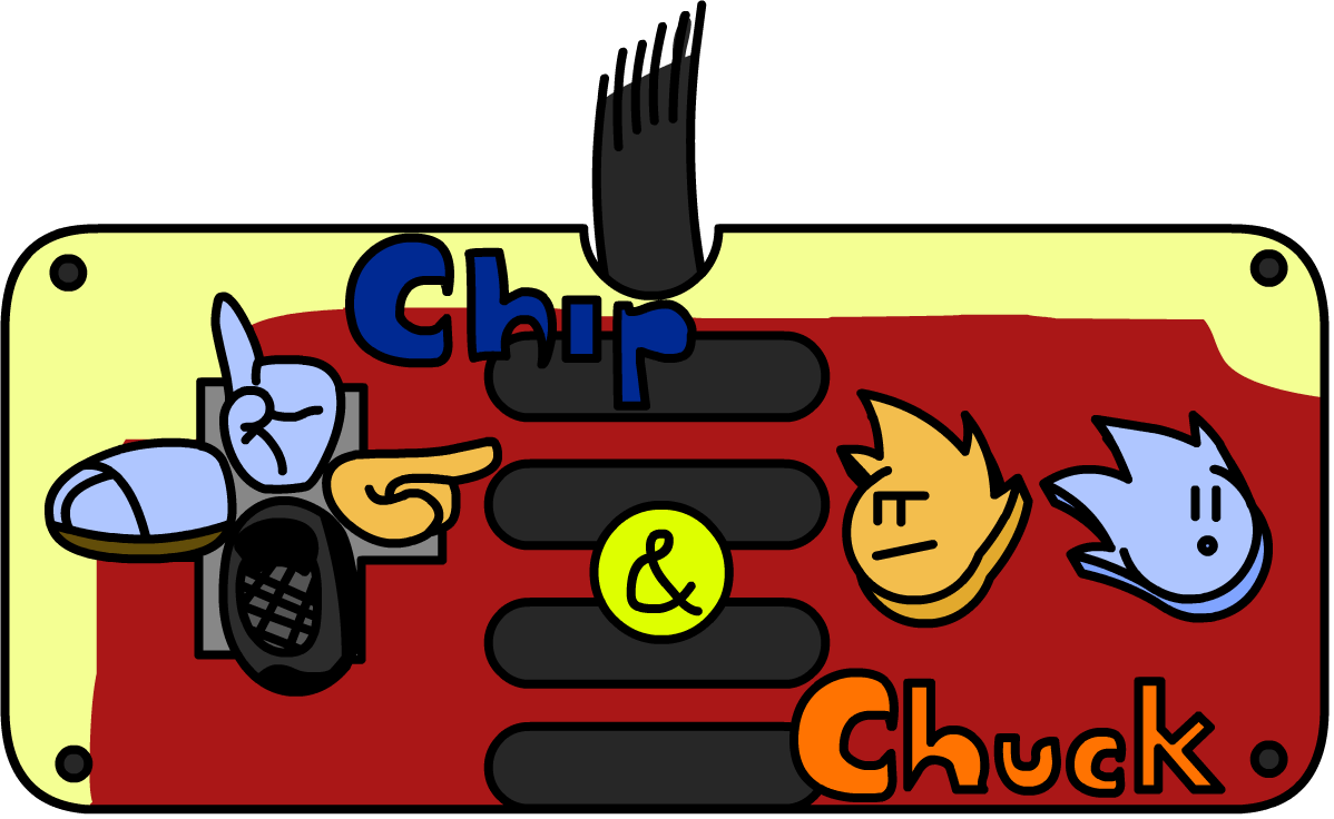 A Chip And Chuck Gamepad - Cartoon Clipart - Full Size Clipart ...