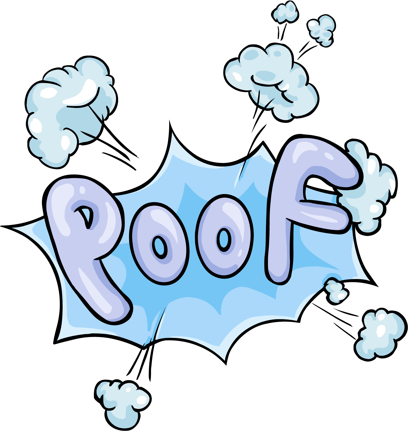 Poof Clip Art - Png Download - Full Size Clipart (#4511906) - PinClipart