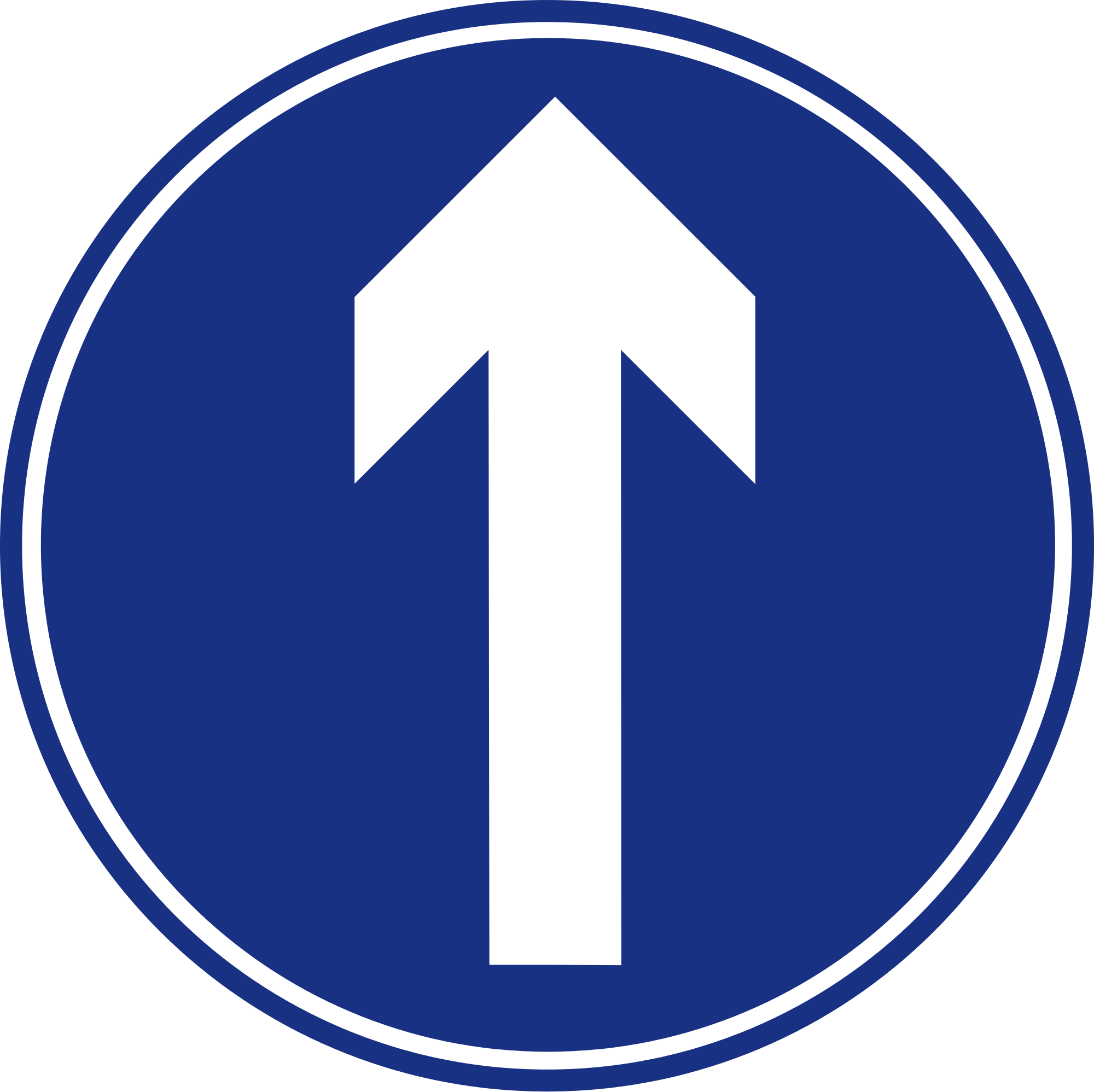 Road Svg Straight Line - Ahead Only Sign Clipart - Full Size Clipart ...