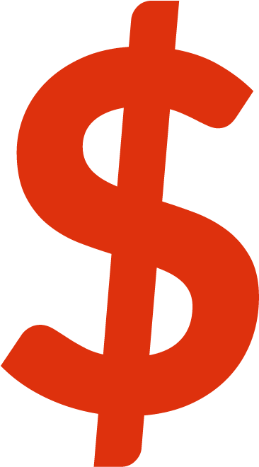 Download Red Dollar Sign Png - Dollar Sign Red Png Clipart (#4524503 ...