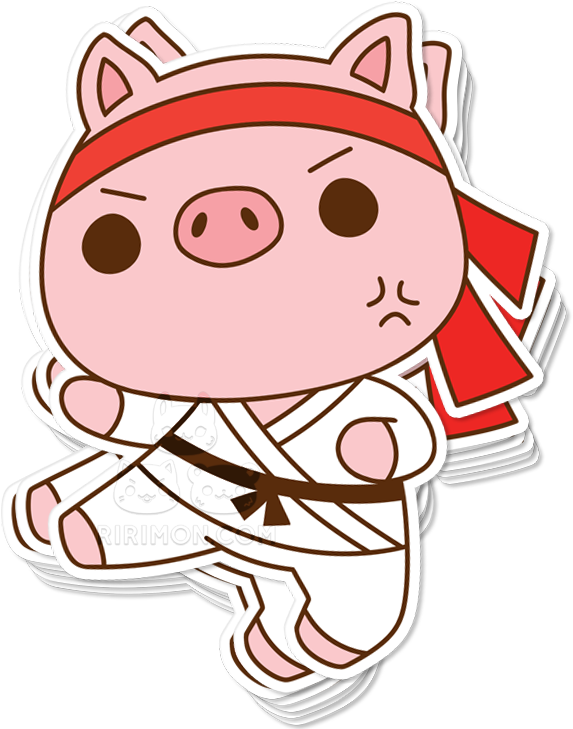 Pork Chop Sticker , Png Download - Cartoon Clipart - Full Size Clipart ...