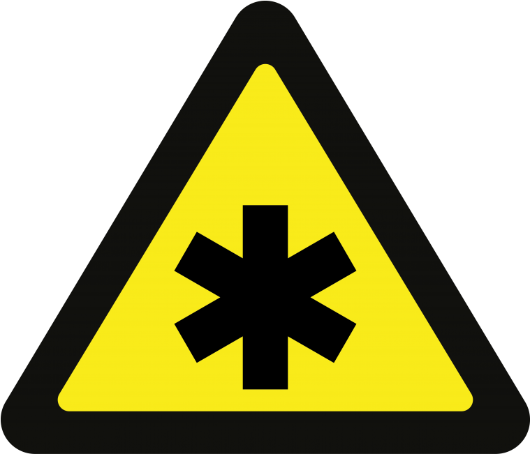 Warning Signs - Trip Hazard Warning Sign Clipart - Full Size Clipart ...