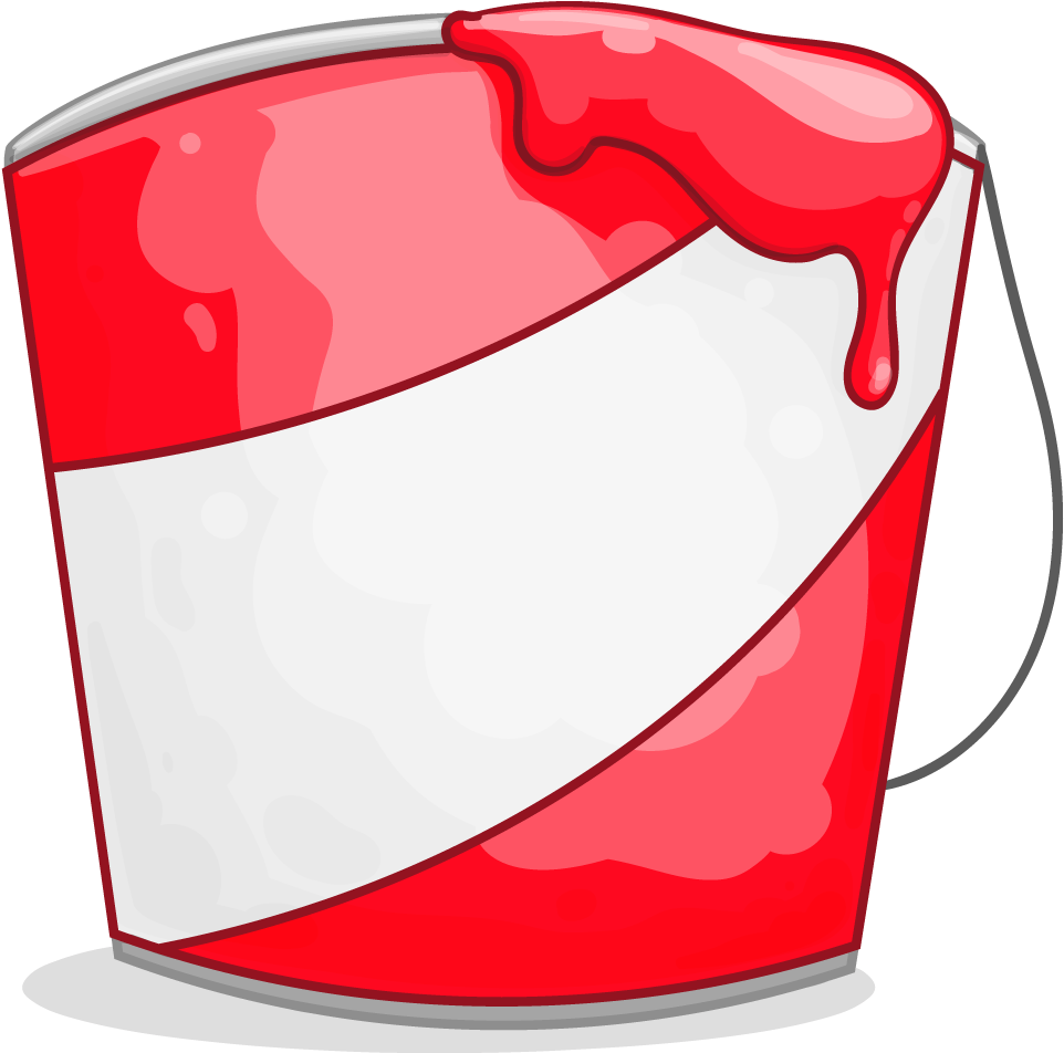 Red Paint Clipart - Full Size Clipart (#4548043) - PinClipart