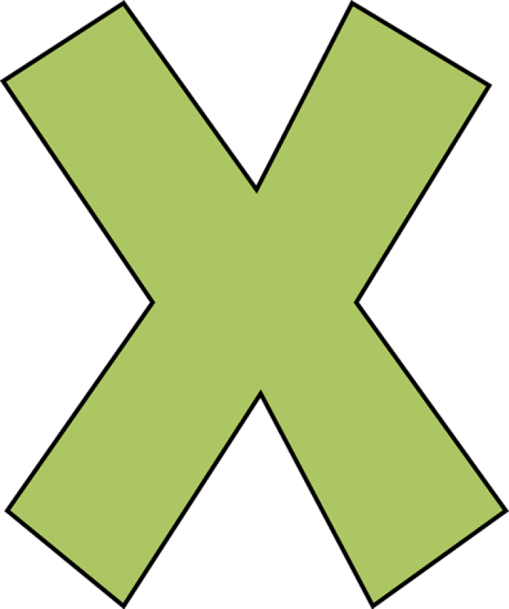 Clipart Letter X at Ruben Williams blog