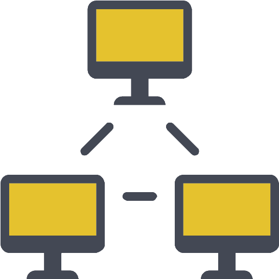 Download Network - Computer Network Vector Png Clipart (#4558334 ...