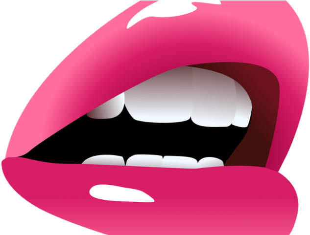 Lips Clipart Traceable - Mouth Side View Png Transparent Png, clipart ...
