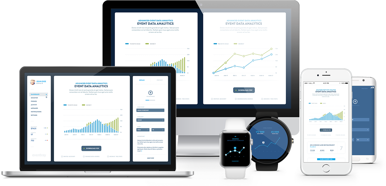 Image Depicting All The Advanced Features Of Opentracker's - Mobile App ...