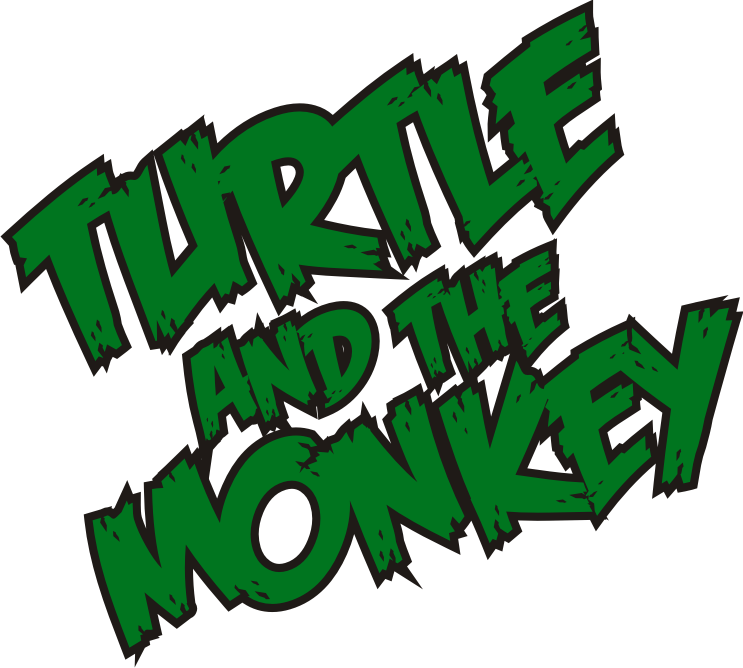 Monkey And Turtle Clipart - Full Size Clipart (#460373) - PinClipart