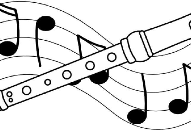Music Clipart Recorder - Recorder Clipart Free - Png Download - Full ...