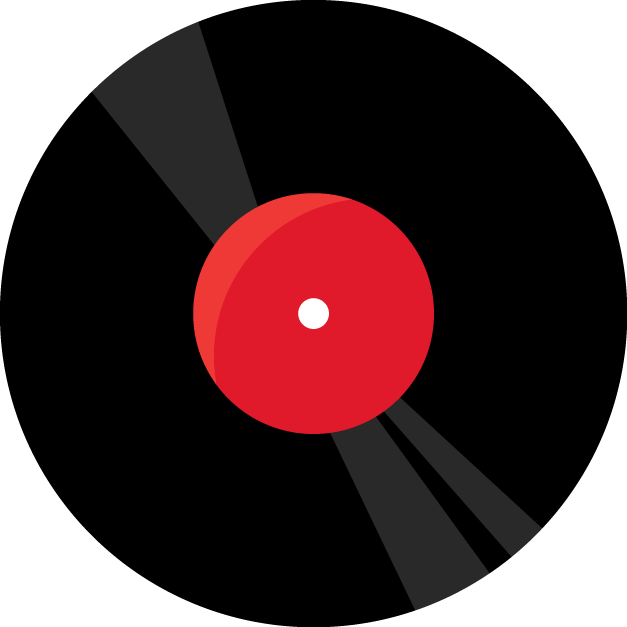 Record Red Clipart - Full Size Clipart (#460970) - PinClipart