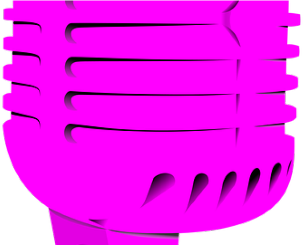 Pink Singer Clipart Microphone - Microphone - Png Download - Full Size ...