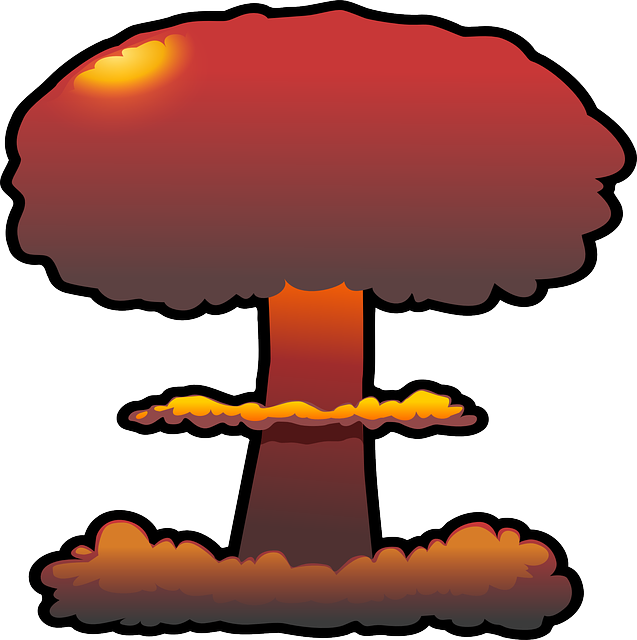 Nuclear Explosions Svg Clip Arts 594 X 597 Px - Png Download - Full ...