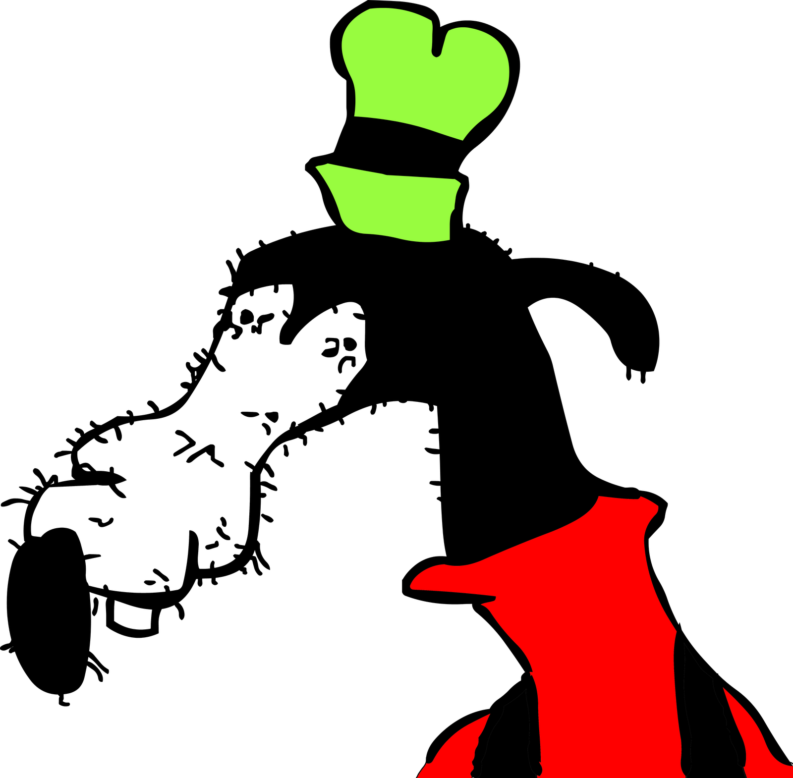 I Love You - Goofy Dolan Clipart - Full Size Clipart (#462899) - PinClipart