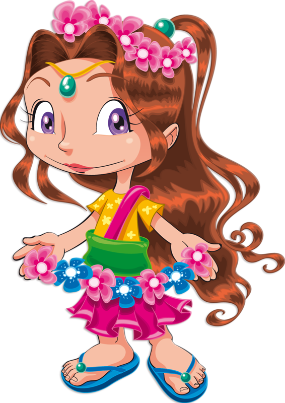 Download Фотки Birthday Cartoon, Spring Girl, Vector Design ...