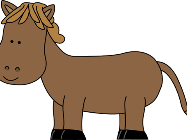Cute Clipart Horse - Clip Art - Png Download - Full Size Clipart ...